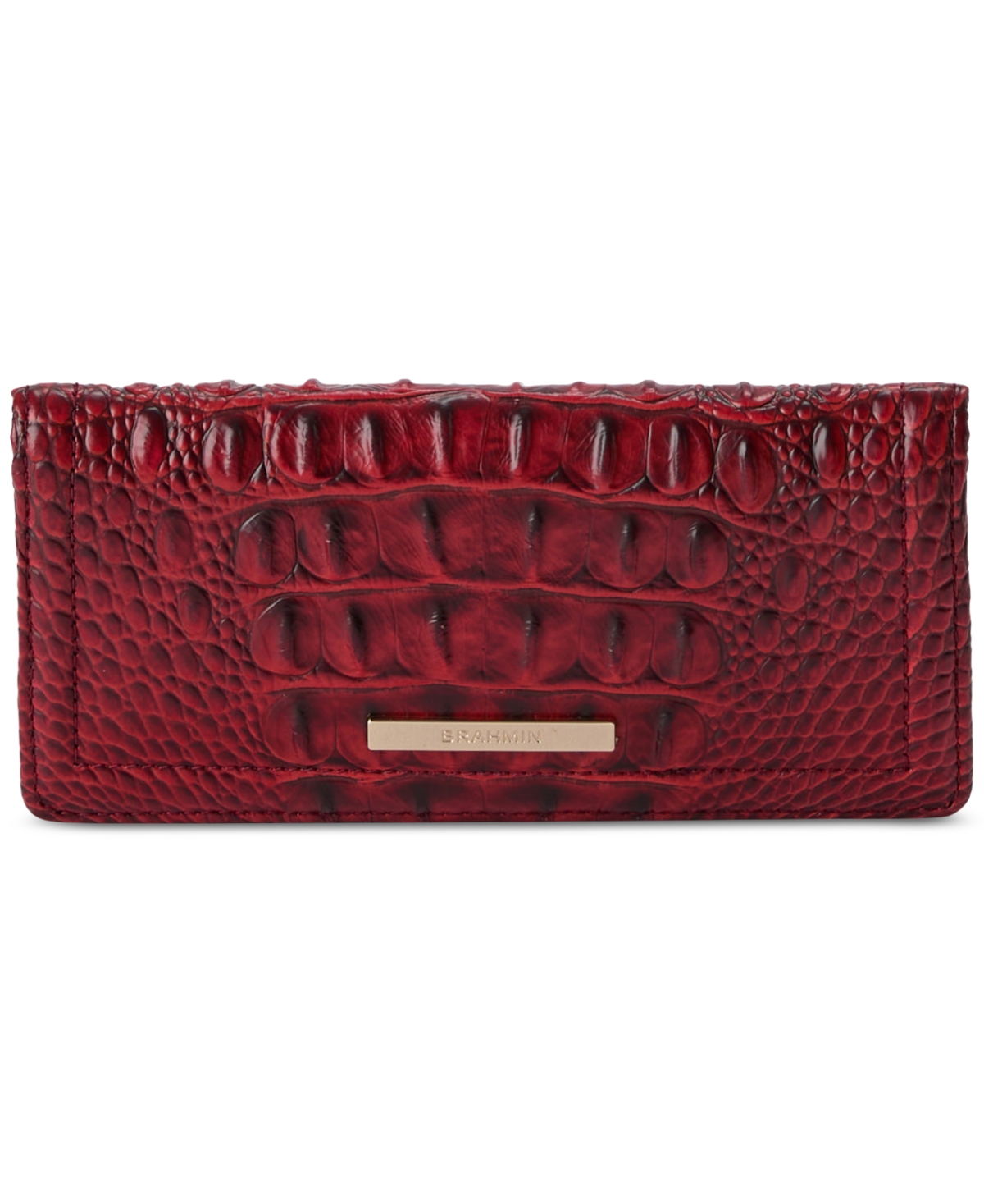 Click here for Brahmin Ady Leather Continental Wallet - Scarlet A... prices