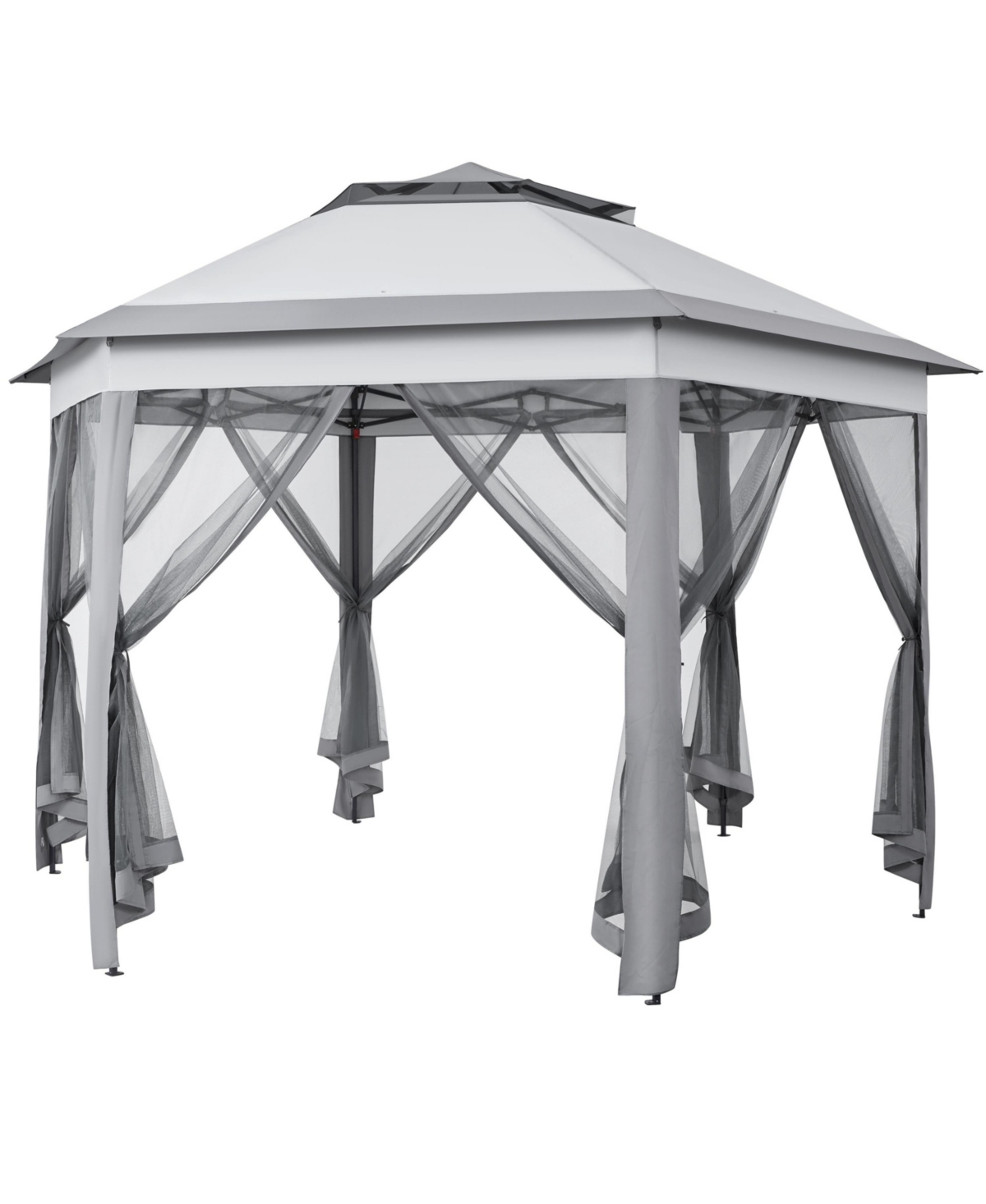 Click here for Yaheetech 13×13 Ft Hexagonal Outdoor Gazebo... prices
