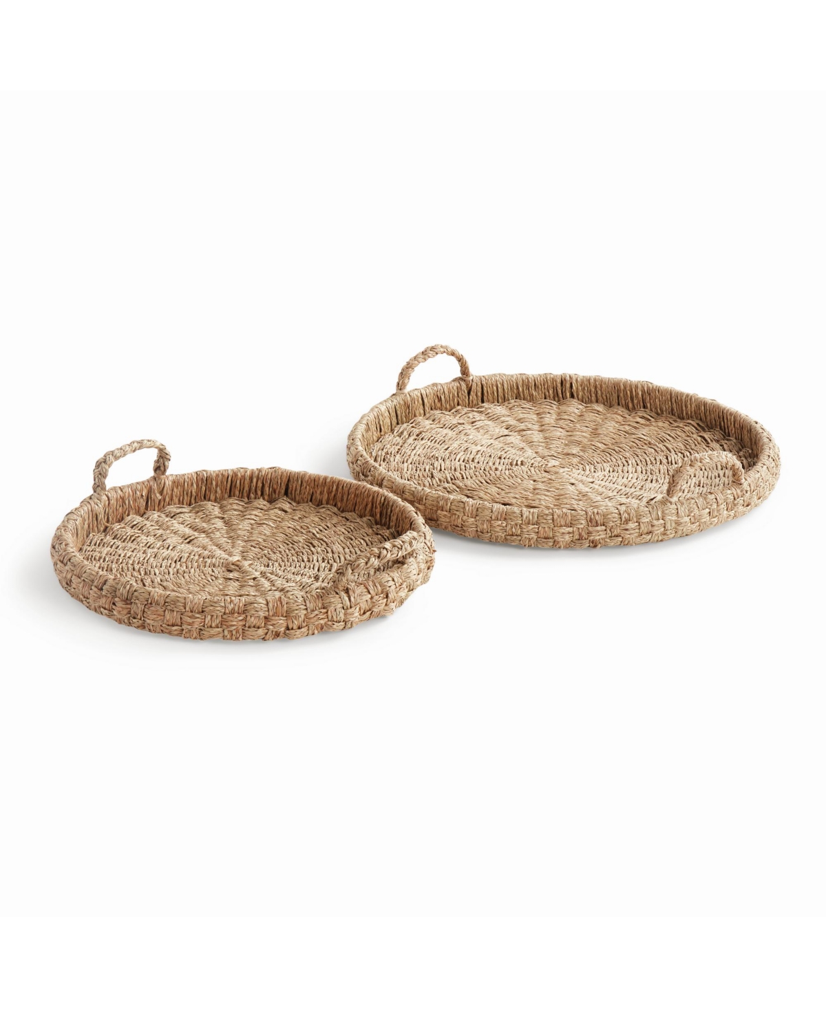 Click here for Napa Home & Garden Sawyer Round Trays With Handles... prices