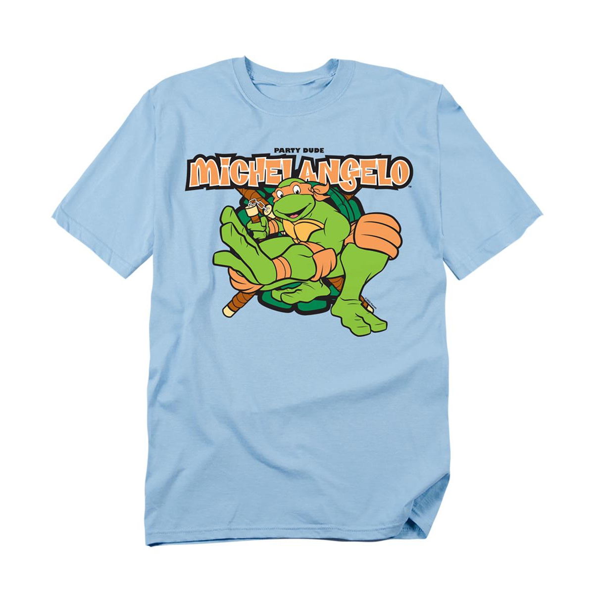Click here for Logovision Mens Tmnt Party Dude Michelangelo T-Shi... prices