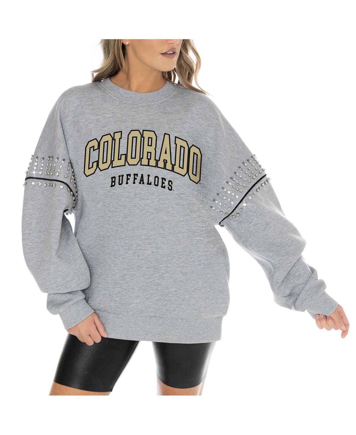 Click here for Gameday Couture Womens Heather Gray Colorado Buffa... prices