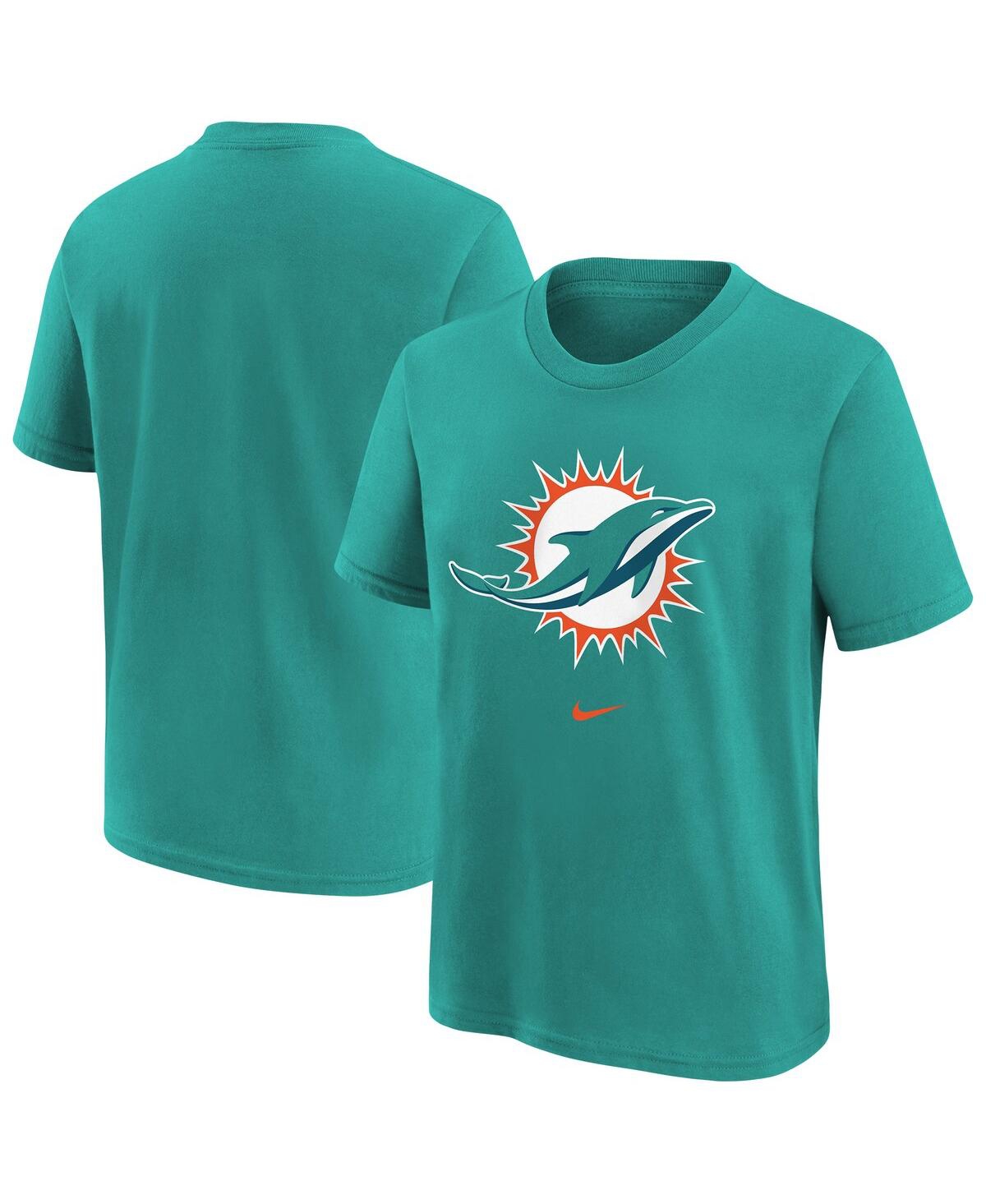 Click here for Nike Big Boys and Girls Aqua Miami Dolphins Primar... prices