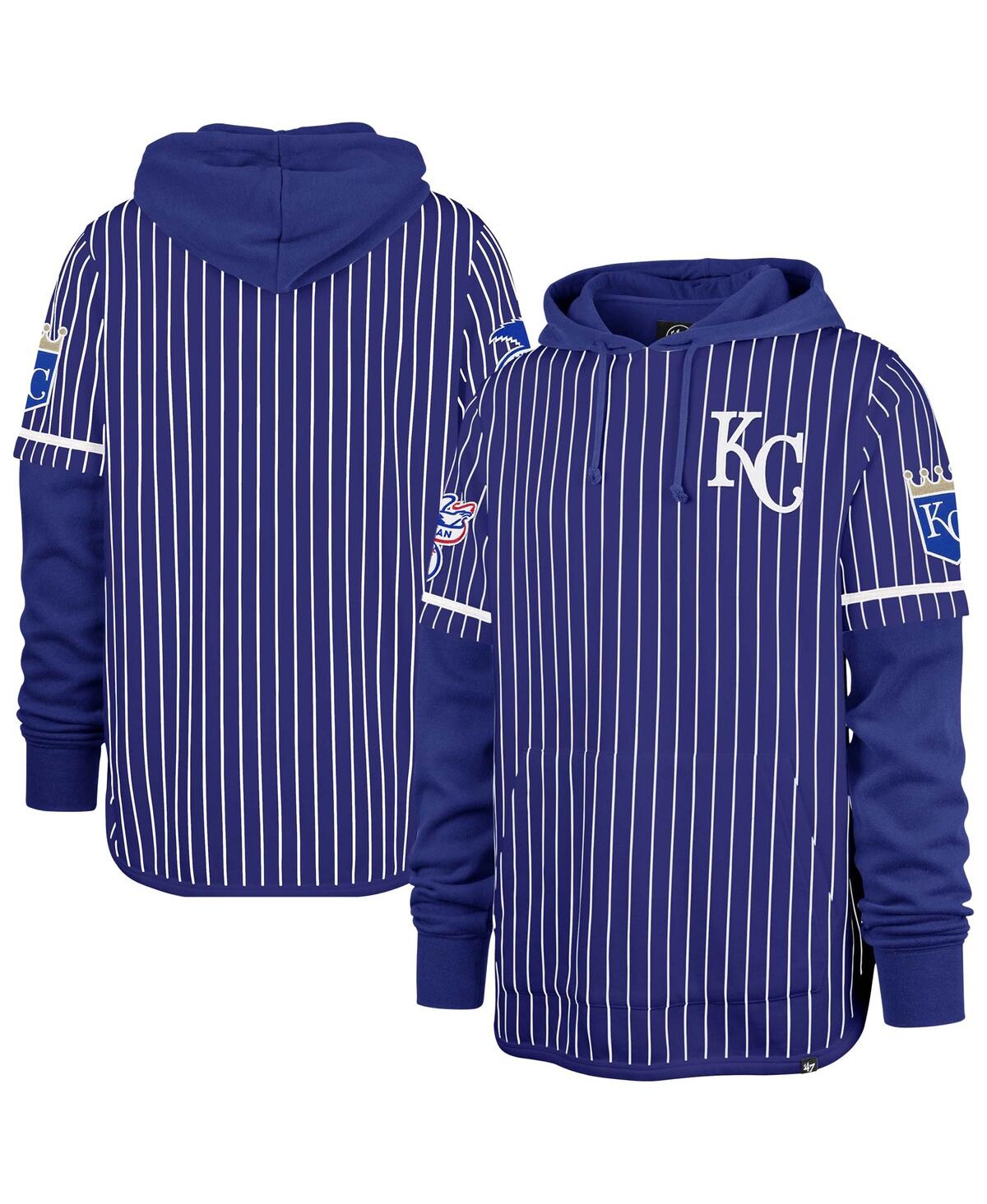Click here for 47 Brand Mens Royal Kansas City Royals Pinstripe D... prices