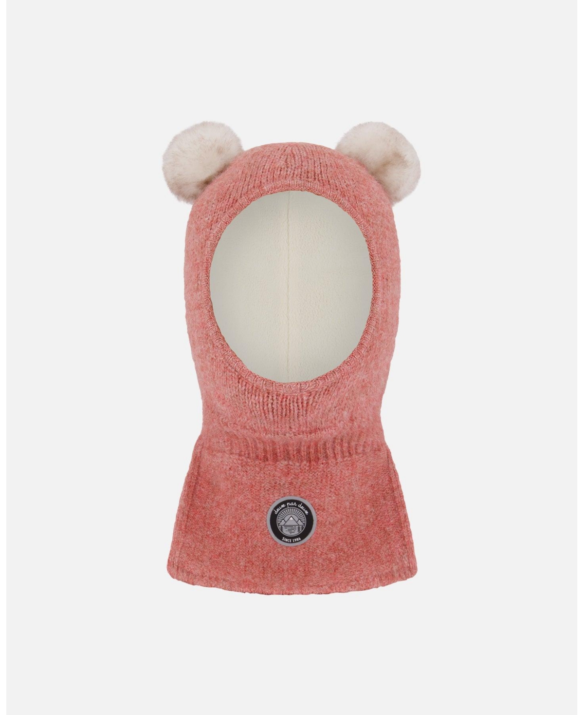 Click here for Deux par Deux Baby Girls Knit Balaclava Dusty Pink... prices