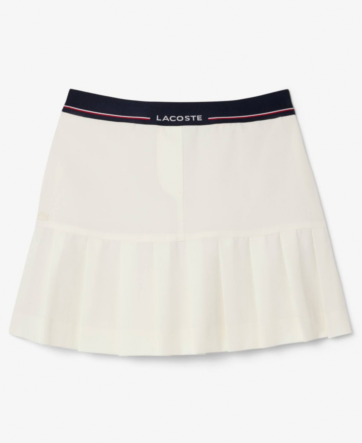 Click here for Lacoste Usa Womens Pleated Mini Logo Short Skirt -... prices