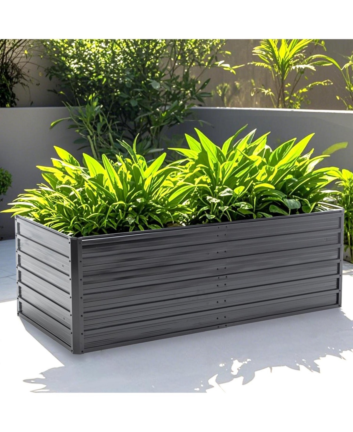 Click here for Streamdale Furniture 6x3x2 Ft Metal Raised Garden... prices