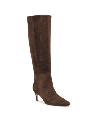 Click here for Nine West Womens Caddy Tall Kitten Heel Boots Regu... prices