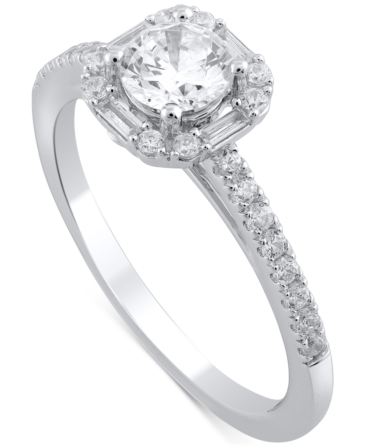 Click here for Diamond Halo Engagement Ring (3/4 ct. t.w.) in 14k... prices