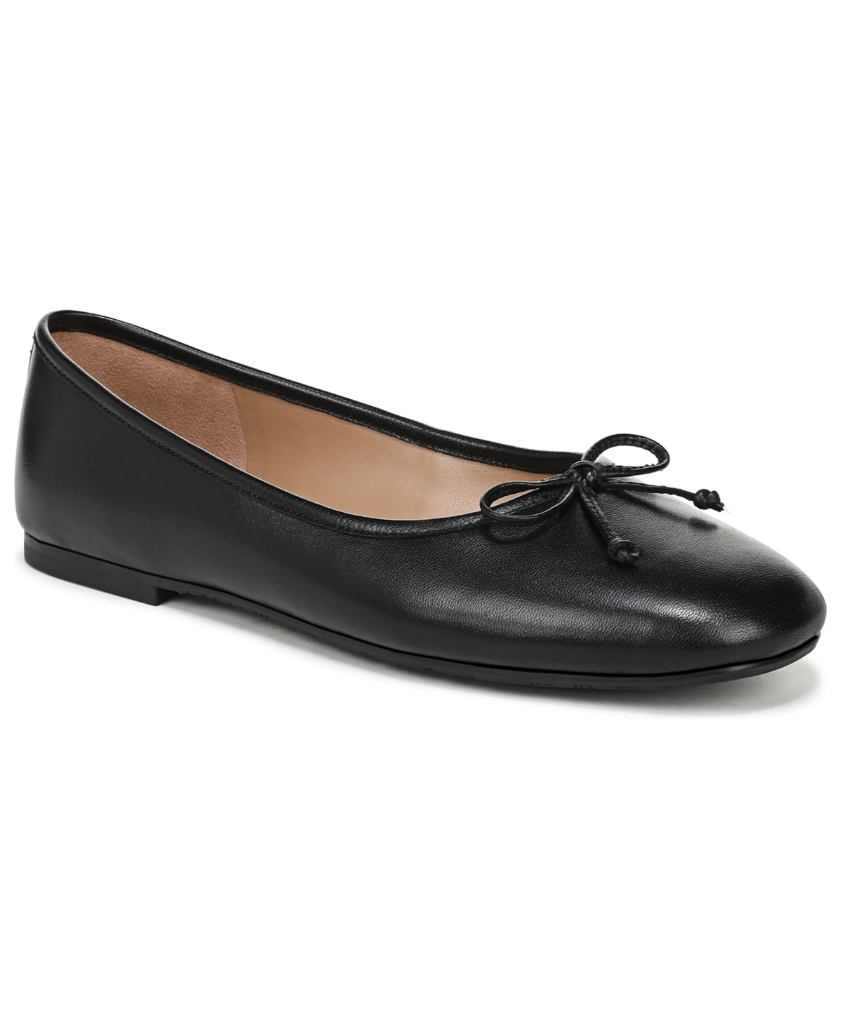 Click here for Sam Edelman Womens Alie Ballerina Flats - Black Le... prices