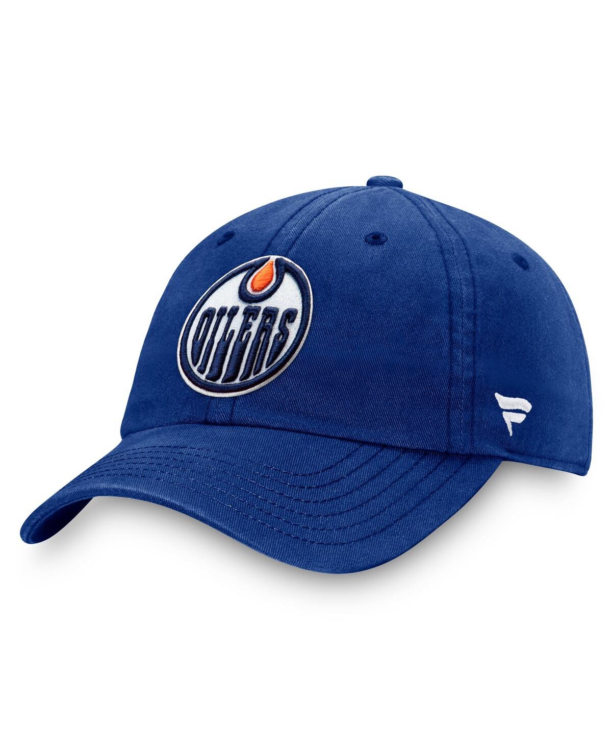 Click here for Fanatics Mens Royal Edmonton Oilers Core Primary L... prices