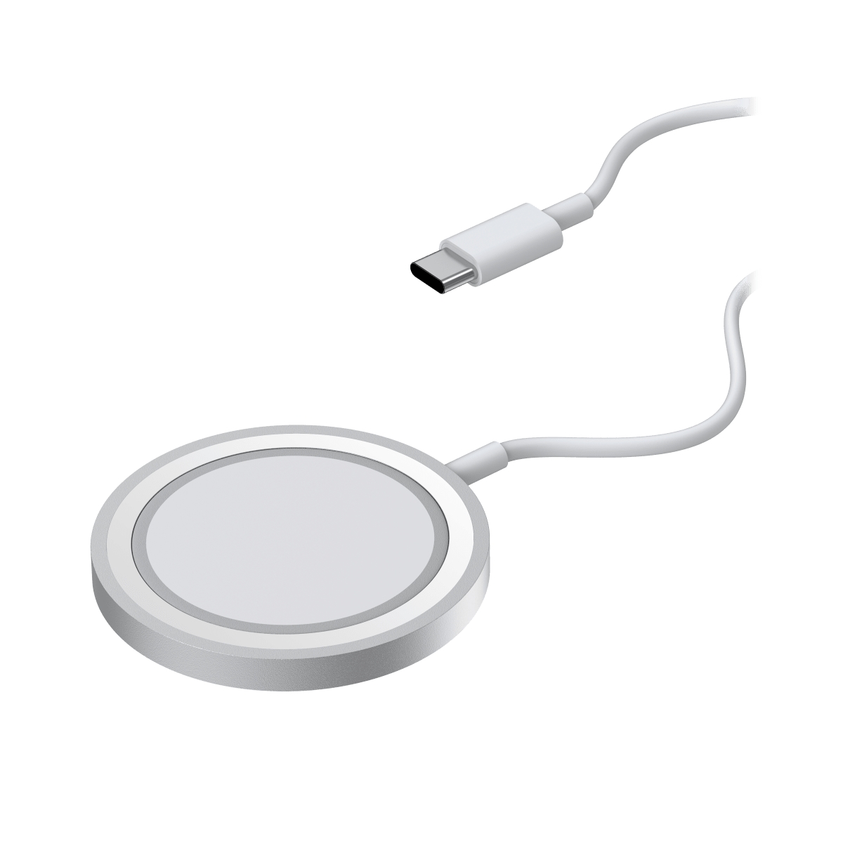 Click here for OtterBox MagSafe Wireless Charging Pad - White prices