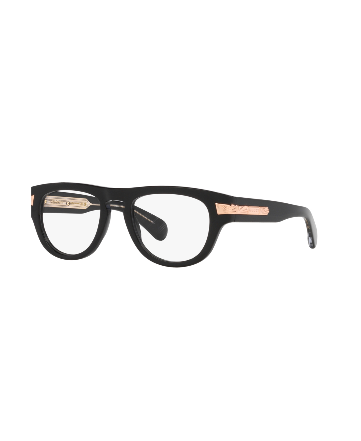 Click here for Gucci Mens Round Eyeglasses  GC002239 - Black prices