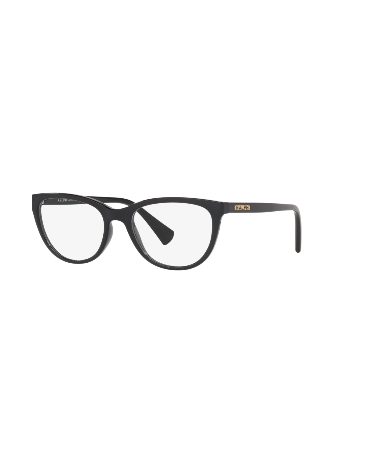 Ralph by Ralph Lauren Womens Cat Eye Eyeglasses  RA7111 - Shiny Black