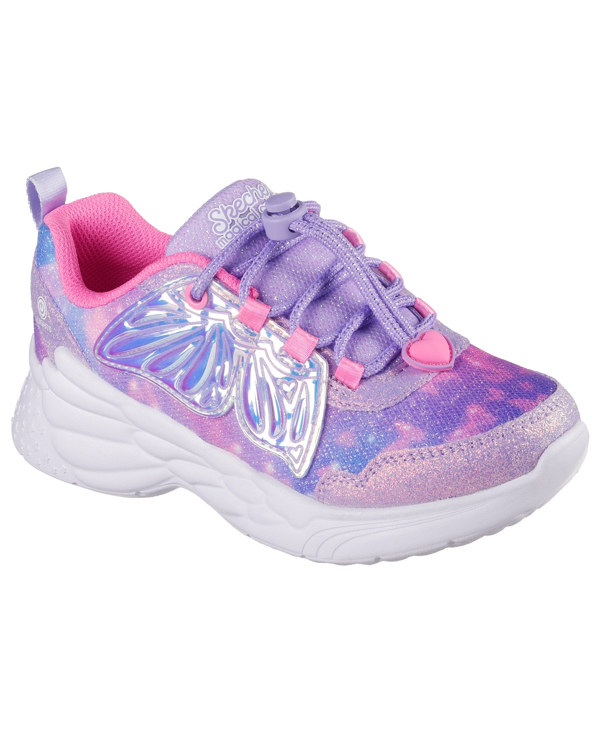 Click here for Skechers Little Girls Dream Racer - Wing Brites Li... prices