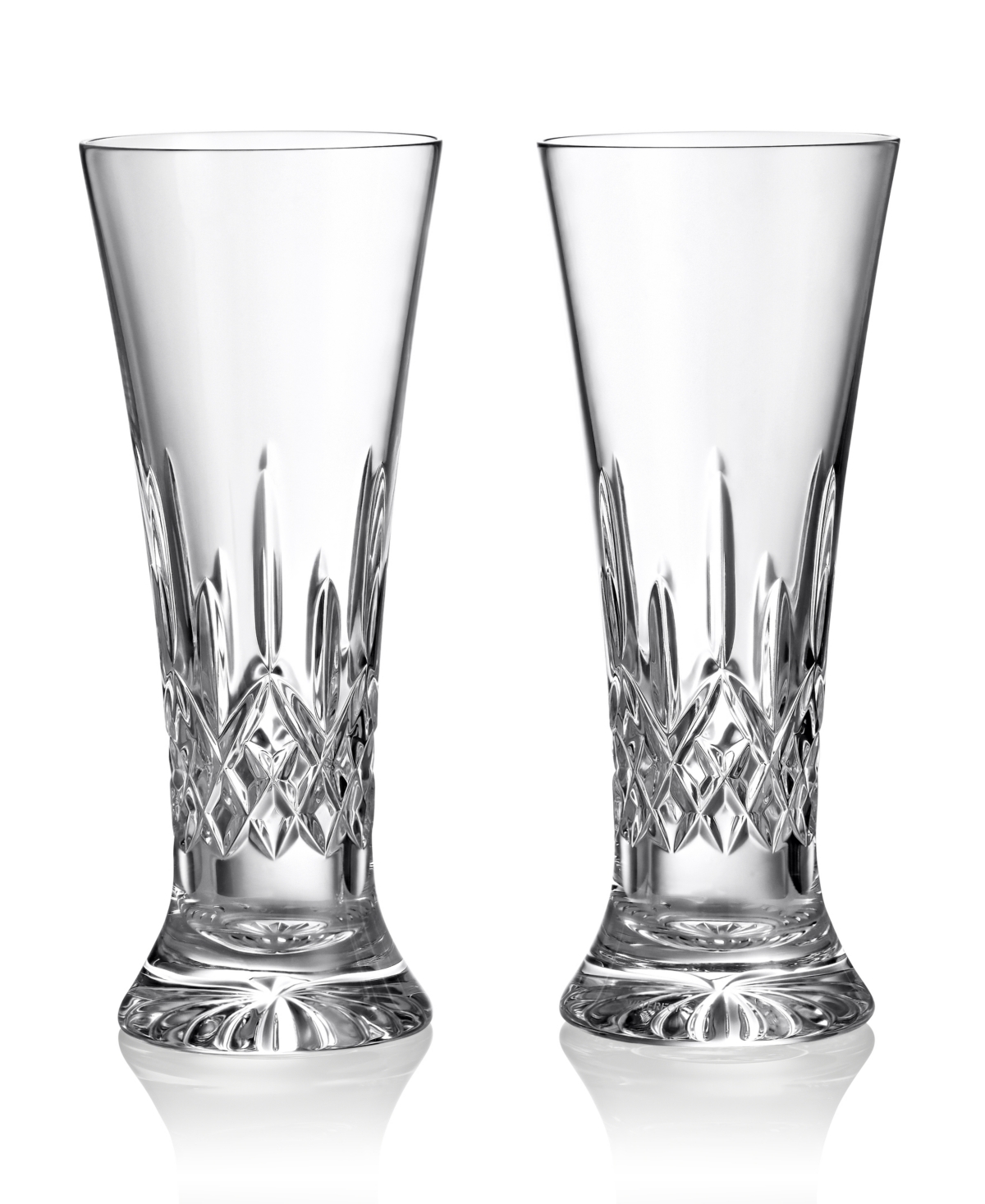 Click here for Lismore Pilsner Glasses 14 Oz  Set of 2 - Clear prices