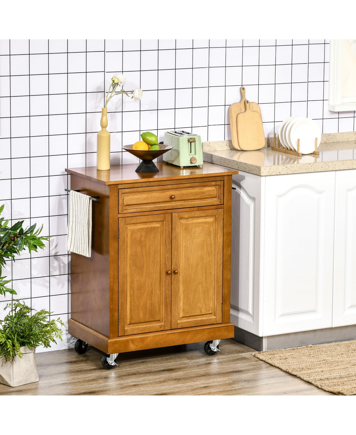 Click here for Halifax North America Brown Kitchen Island: Modern... prices