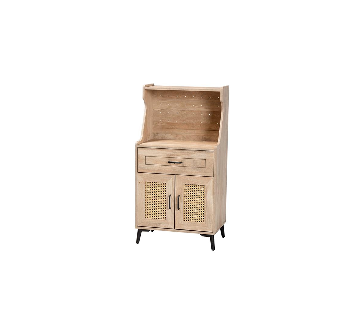Click here for Baxton Studio Pavone Mid-Century Modern Oak Brown... prices