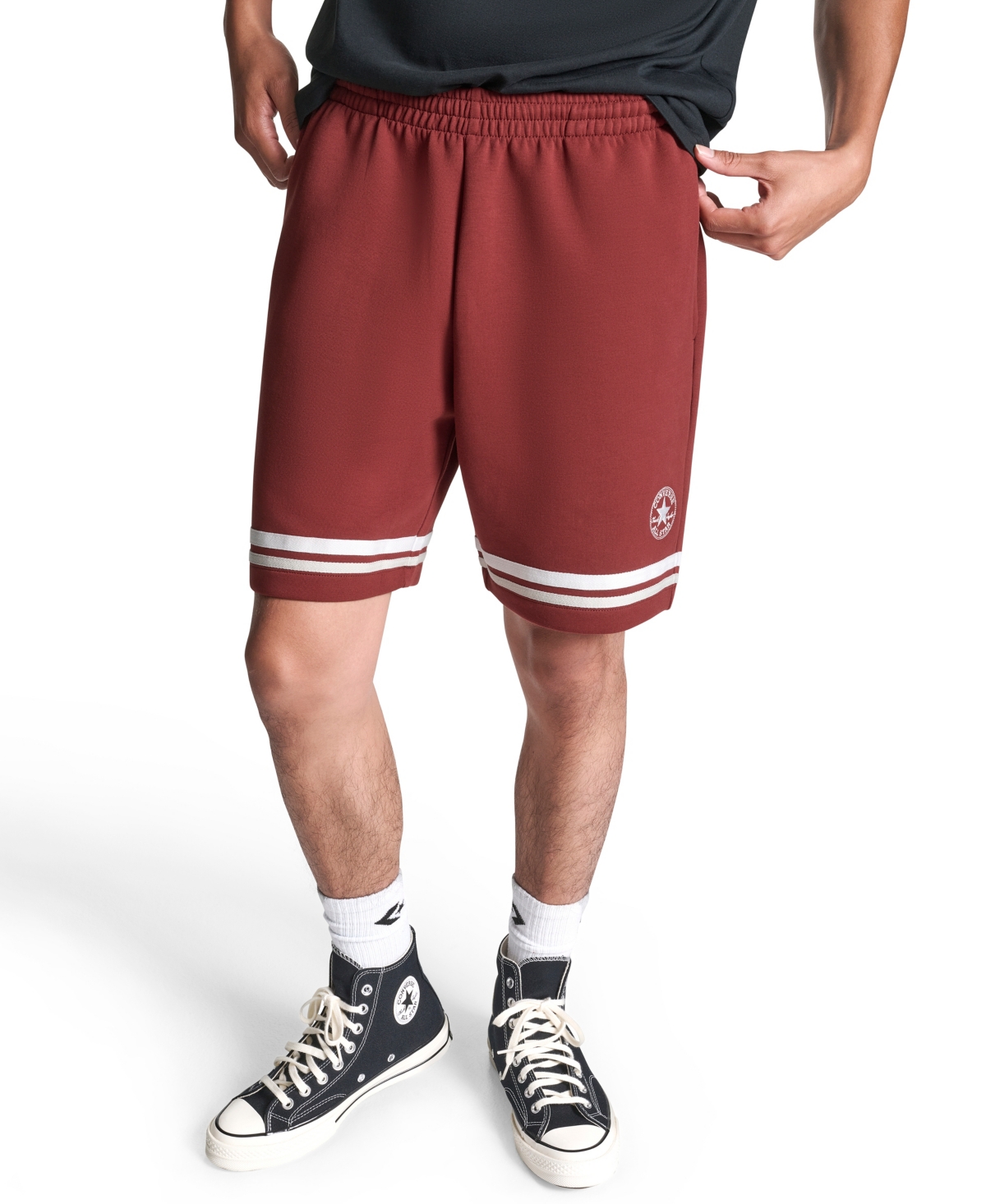 Click here for Converse Mens Retro Chuck Knit Shorts - Rottin app... prices