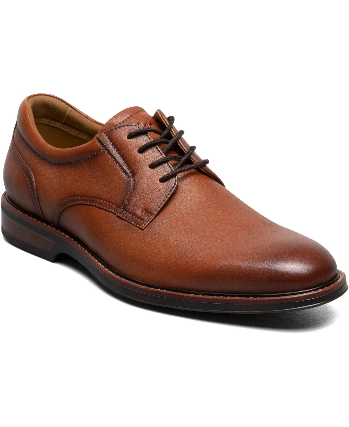 Click here for Florsheim Mens Traveler Plain Toe Oxford - Cognac prices