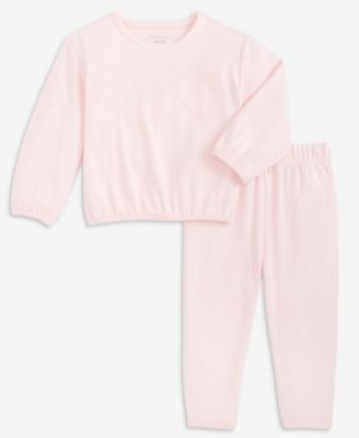 Click here for First Impressions Baby Girls Hacci Heart Sweatshir... prices