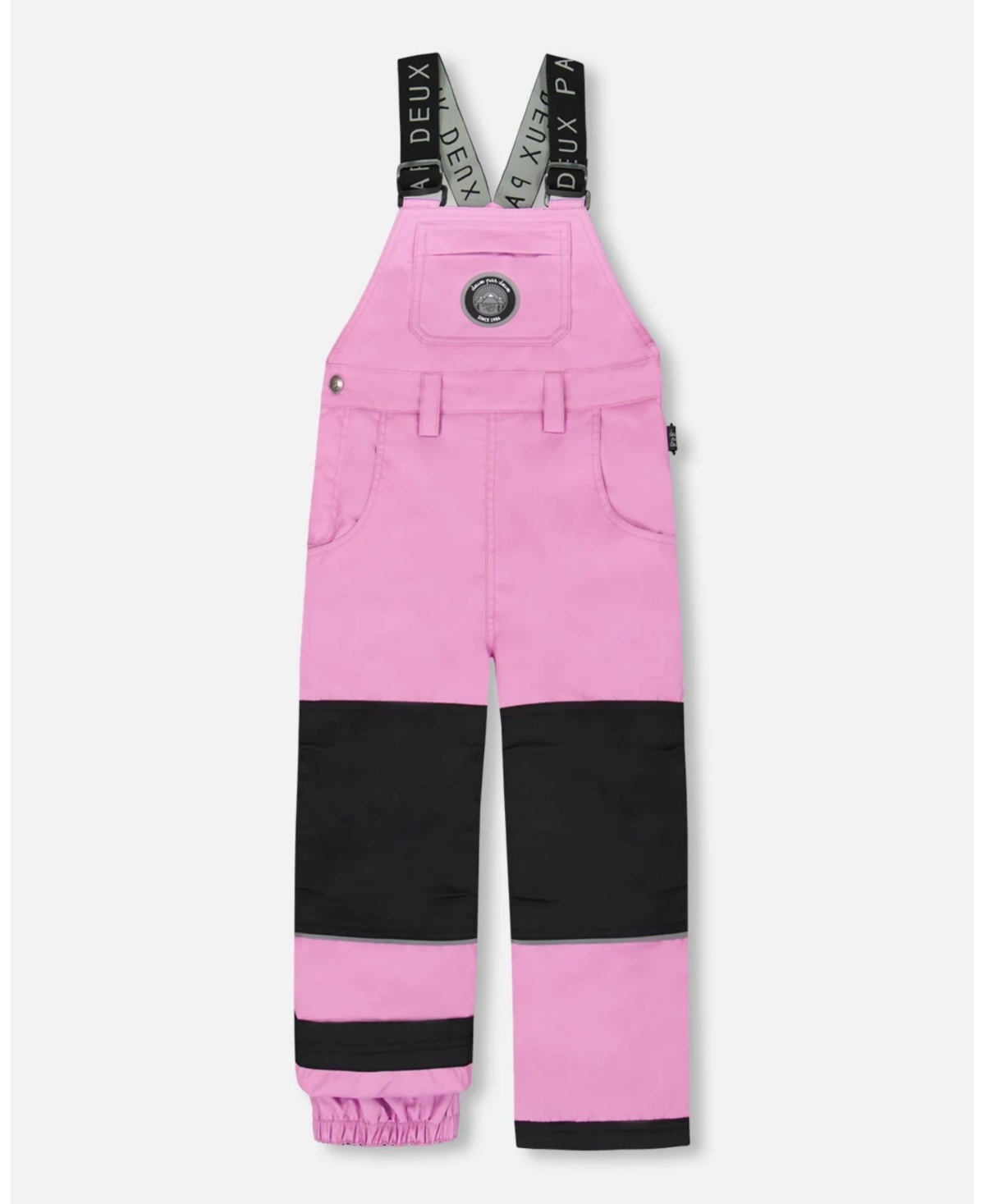 Click here for Deux par Deux Girl Solid Play Overall Snow Bib Pur... prices
