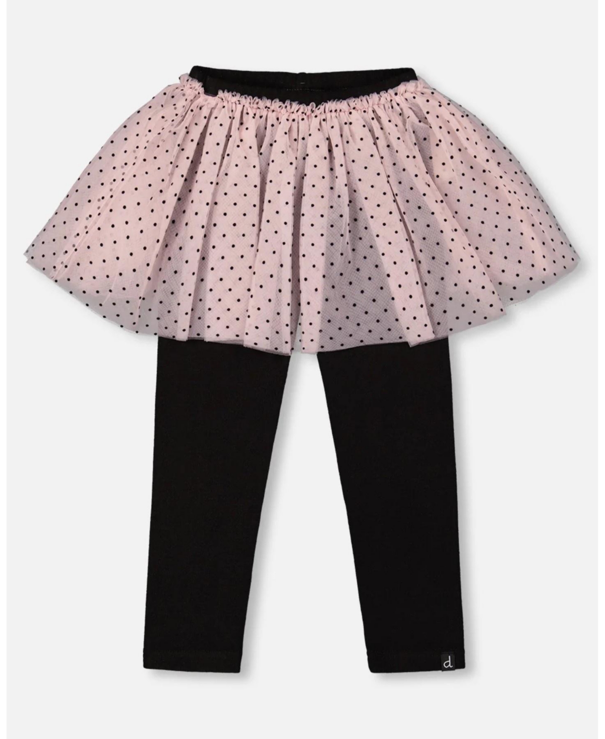 Click here for Deux par Deux Girl Leggings with Tulle Skirt Pink... prices