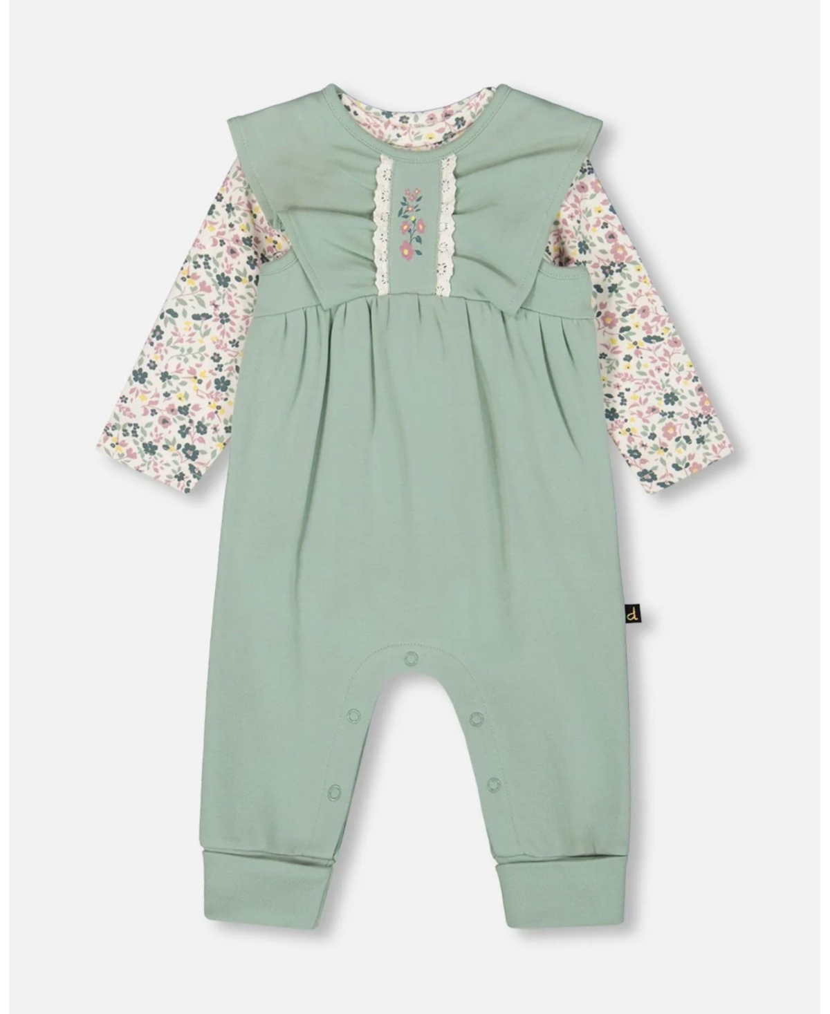 Click here for Deux par Deux Baby Girl Cotton Bodysuit and Sleeve... prices