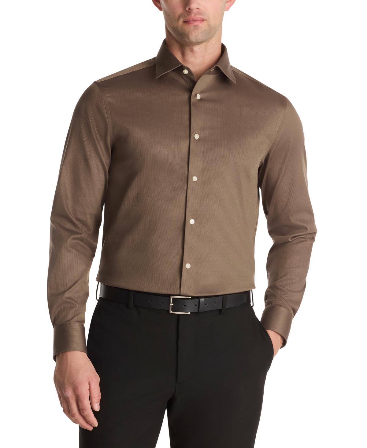 Click here for Calvin Klein Mens Steel Plus Slim Fit Dress Shirt... prices