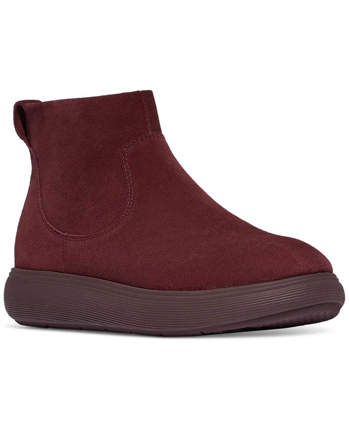 Click here for FitFlop Womens iQ-comff Suede Zip Ankle Booties -... prices