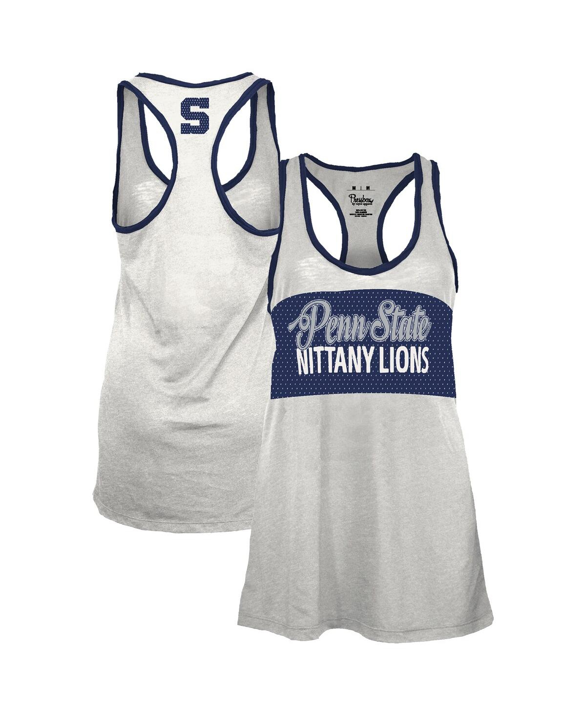 Click here for Pressbox Womens White/Navy Penn State Nittany Lion... prices
