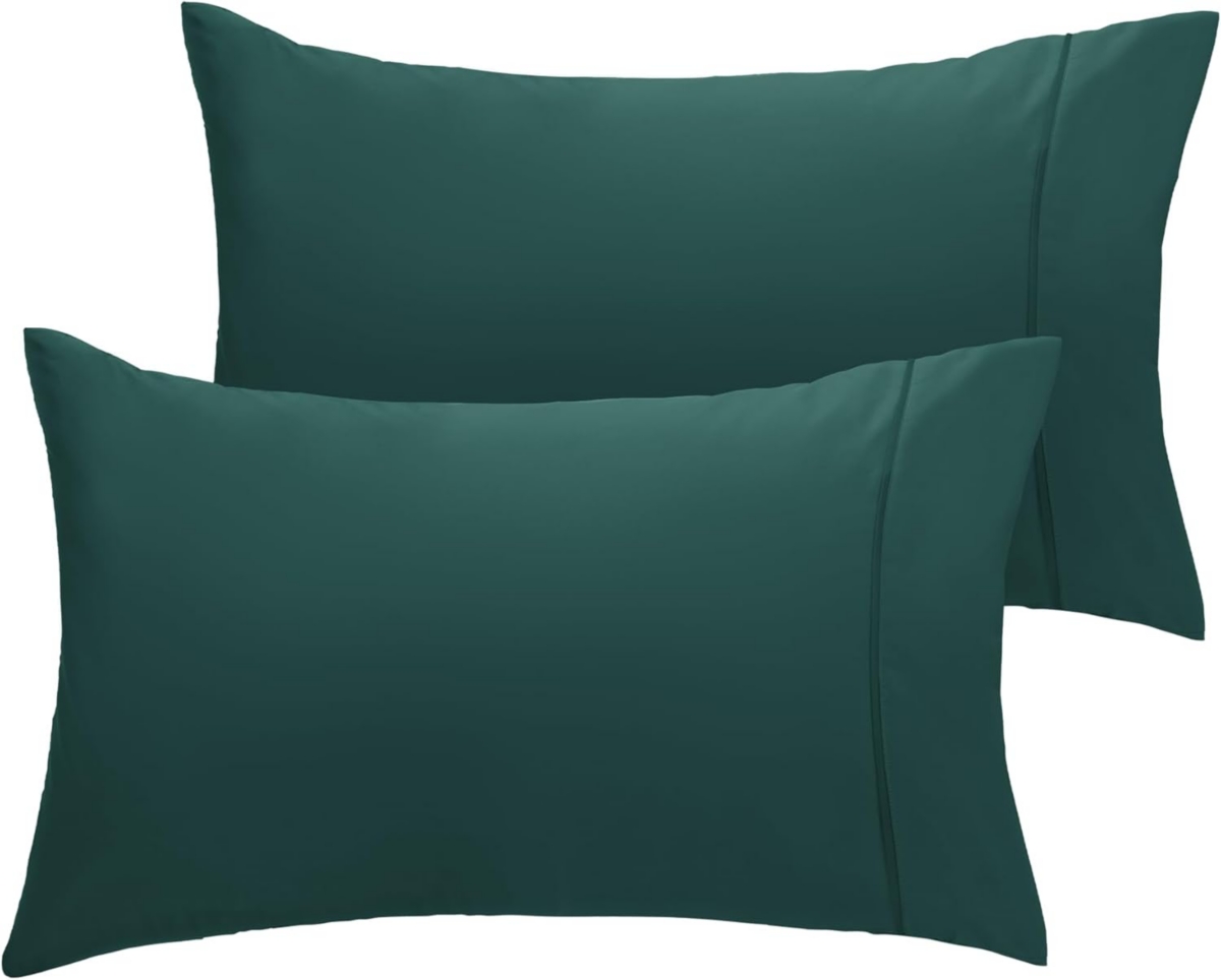 Click here for King 2PC Ultra Soft Silky Solid Performance Pillow... prices