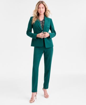 Click here for Kasper Womens Stretch Crepe Blazer Sleeveless Jers... prices