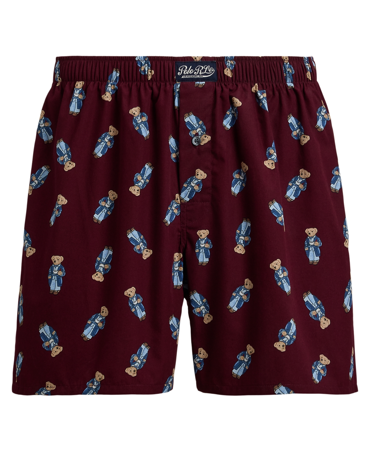 Click here for Polo Ralph Lauren Mens Holiday Bear Printed Woven... prices