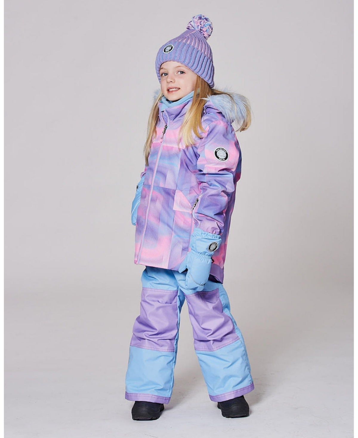 Click here for Deux par Deux Girl Two-Piece Play Snowsuit Light B... prices