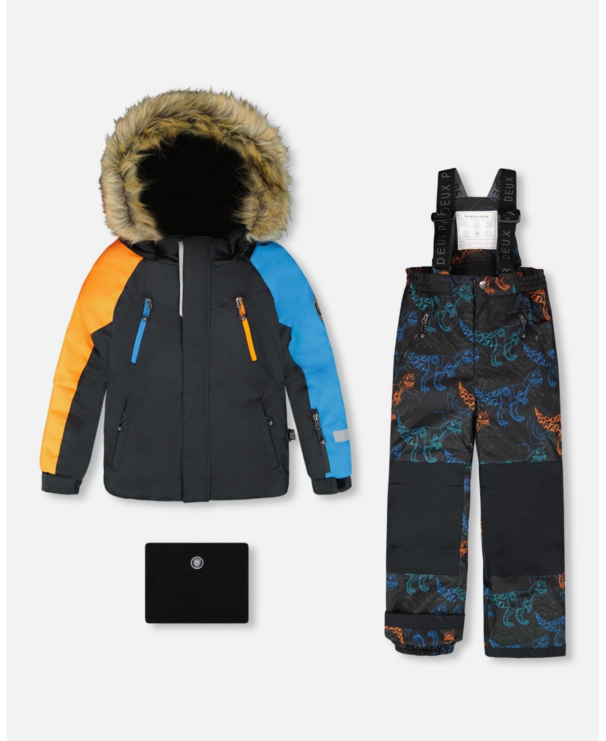 Click here for Deux par Deux Boy Two-Piece Play Snowsuit Robot Di... prices