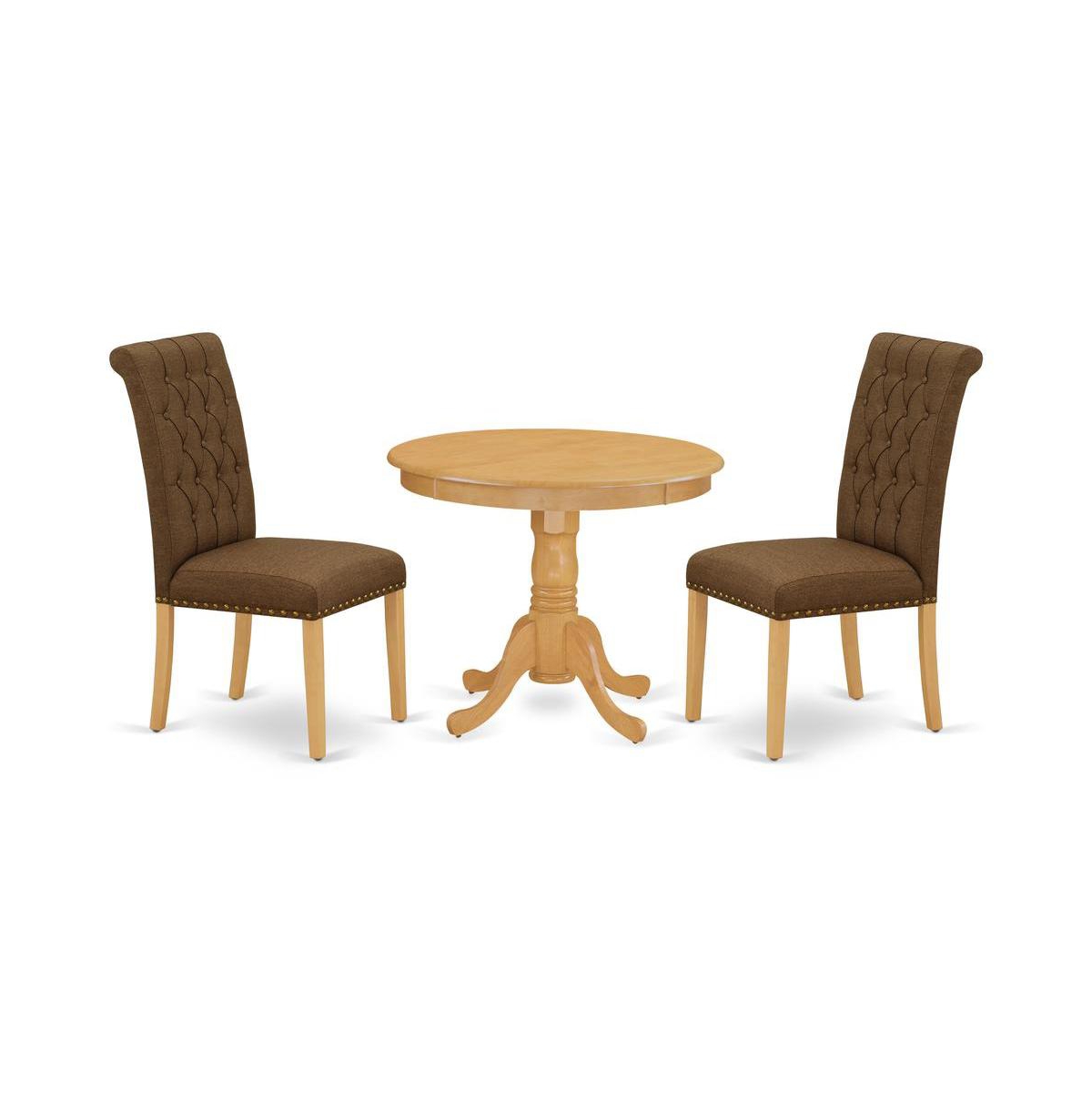 Click here for East West Furniture Dining Room Set Oak - Oak prices