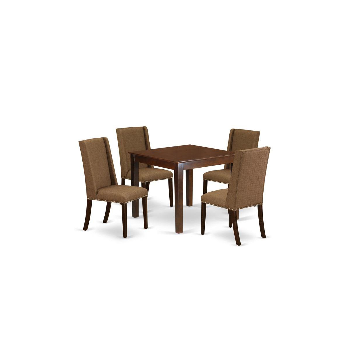 Click here for East West Furniture Dining Room Set Mahogany - Mah... prices