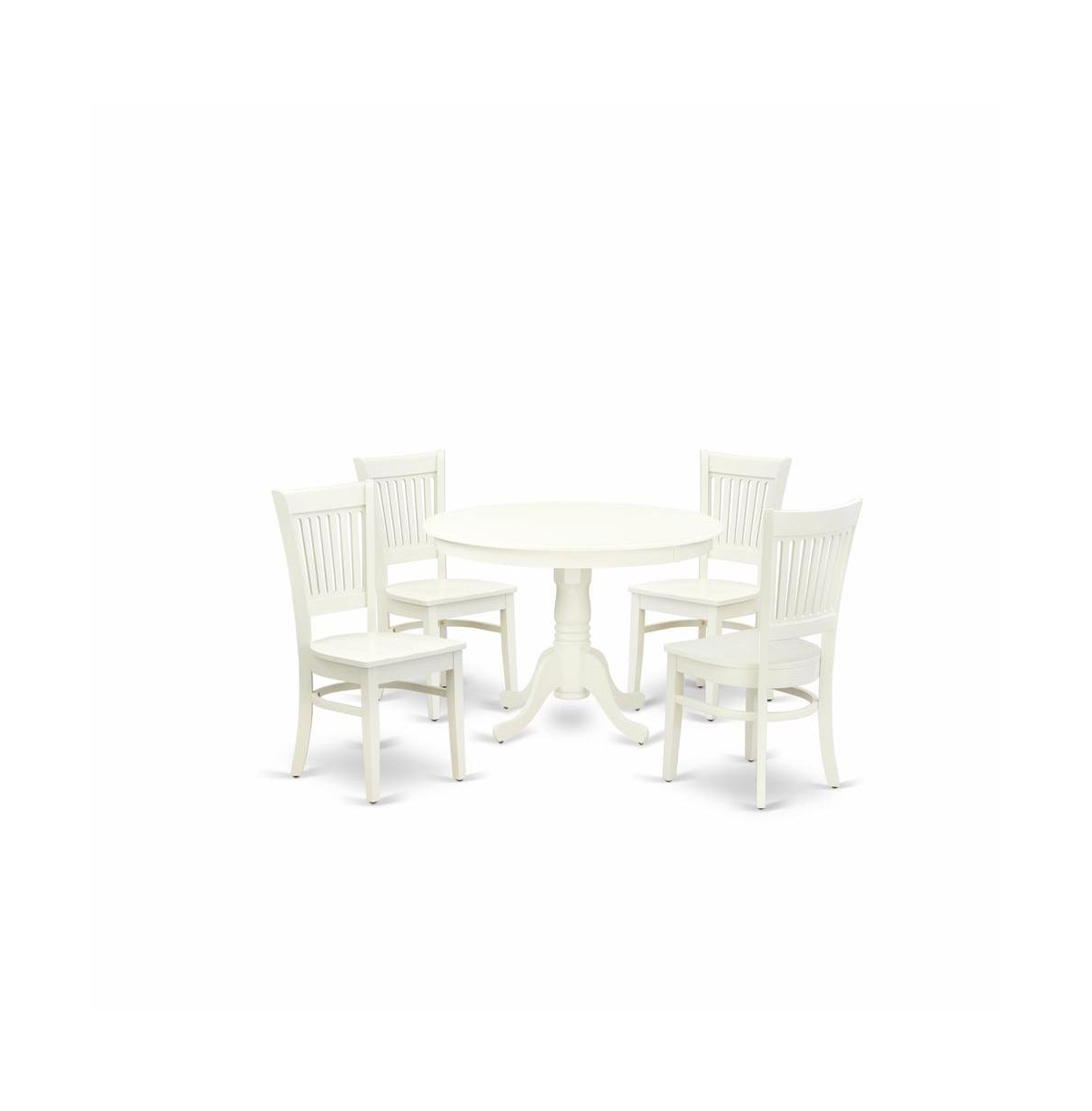 Click here for East West Furniture 5-Pc dining room table Set- 4... prices