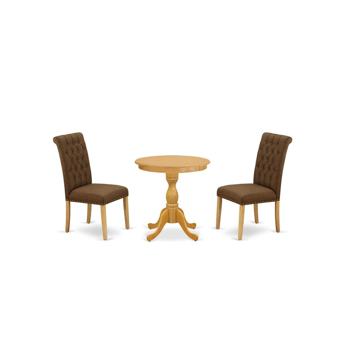 Click here for East West Furniture 3-Pc Dining Room Table Set - 2... prices