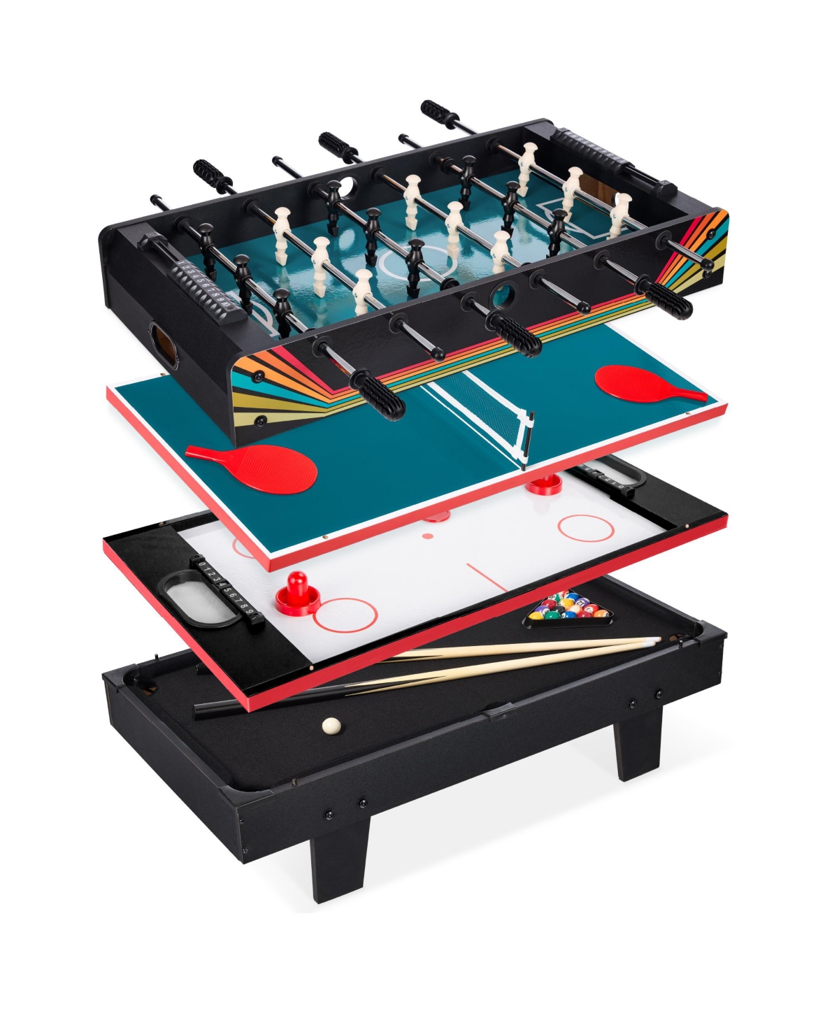 Click here for Best Choice Products 4-in-1 Multi Game Table  Chil... prices
