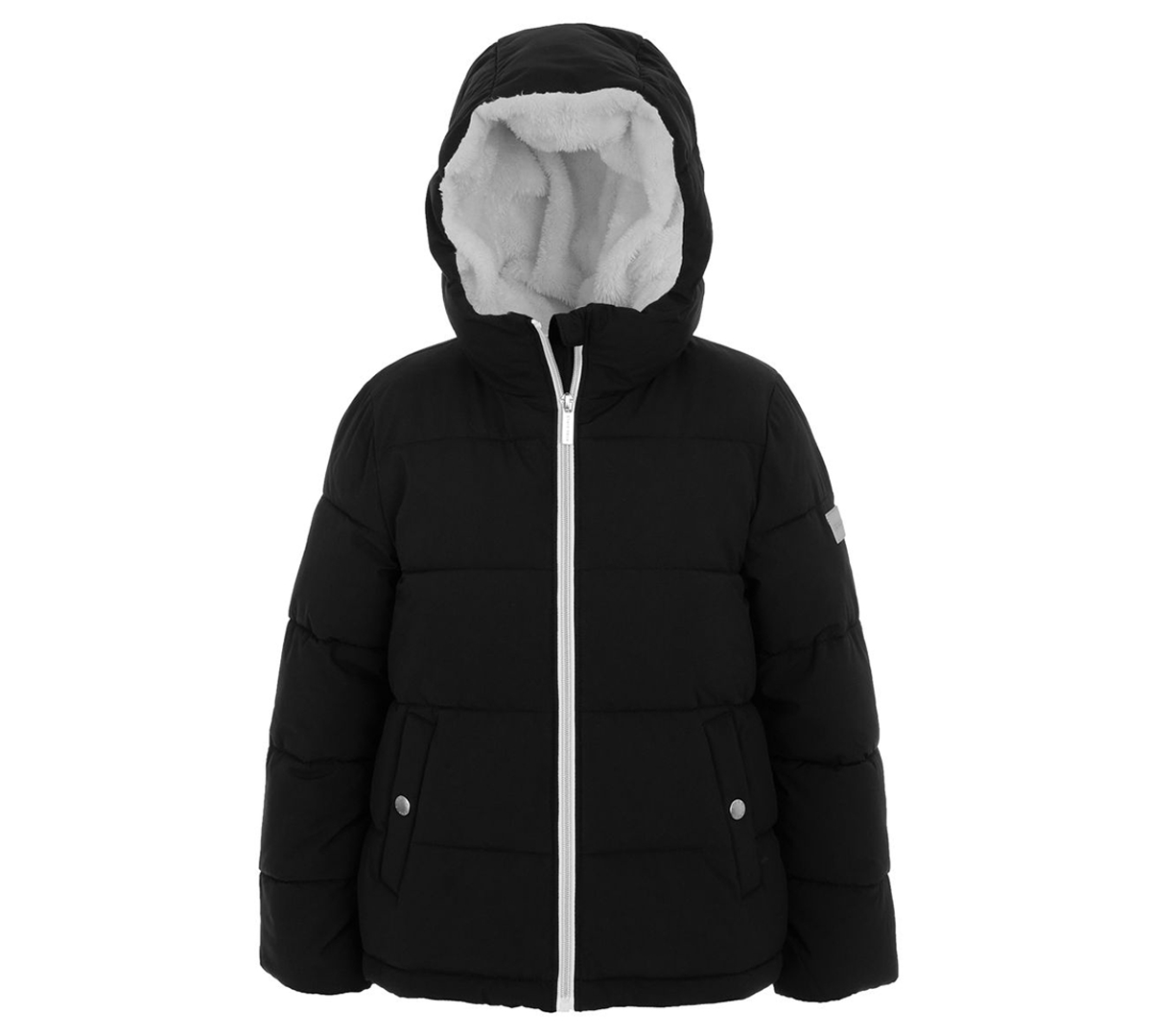 Click here for Bcbg Big Girls Berber-Lined Puffer Jacket - Black prices