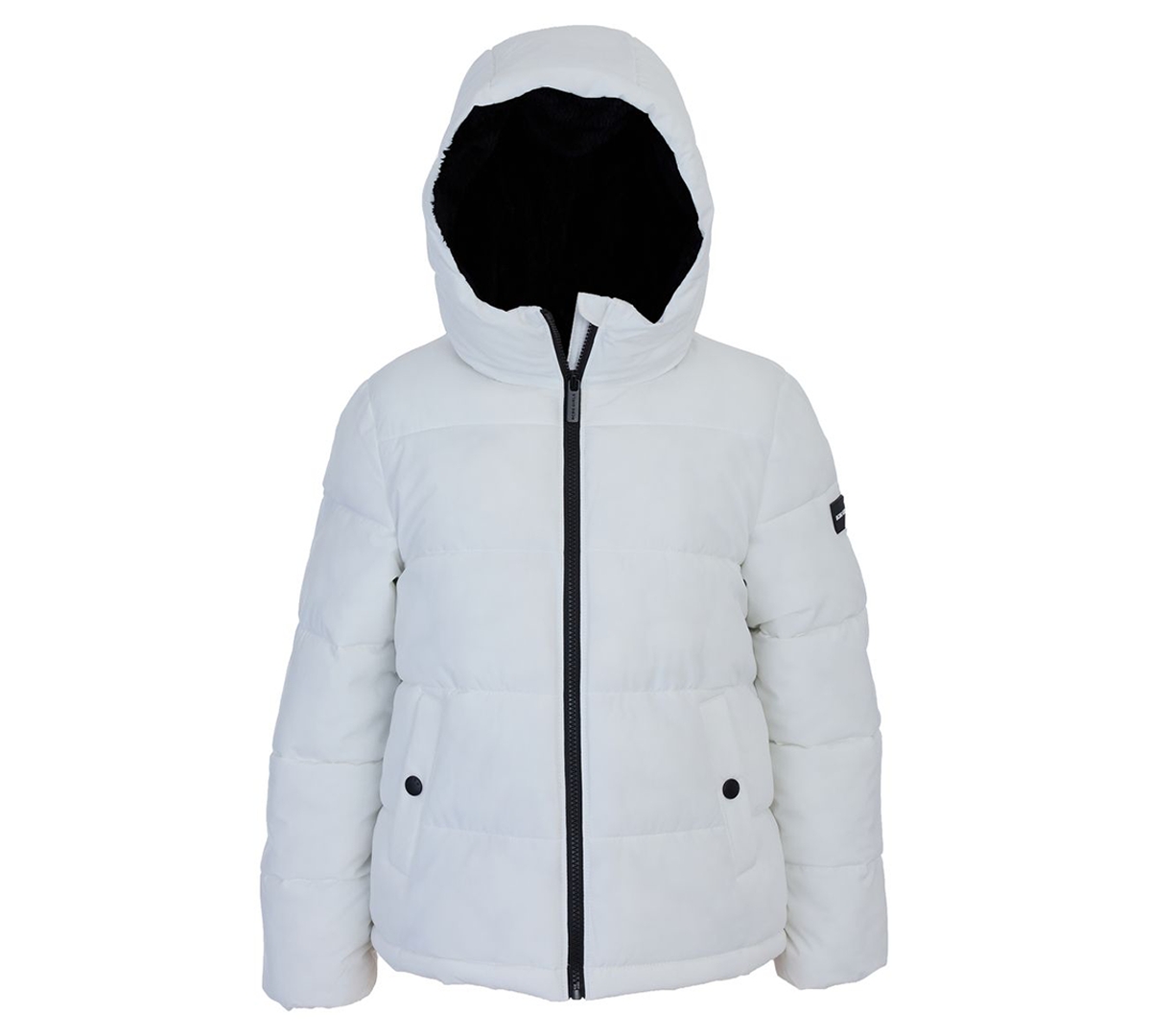 Click here for Bcbg Big Girls Berber-Lined Puffer Jacket - White prices