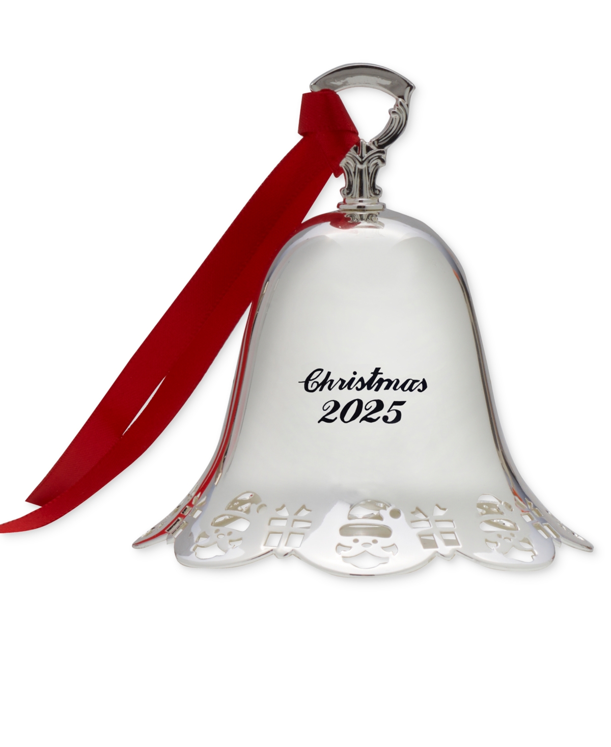 Click here for Towle 2025 Silver-Plated Pierced Bell Ornament  46... prices