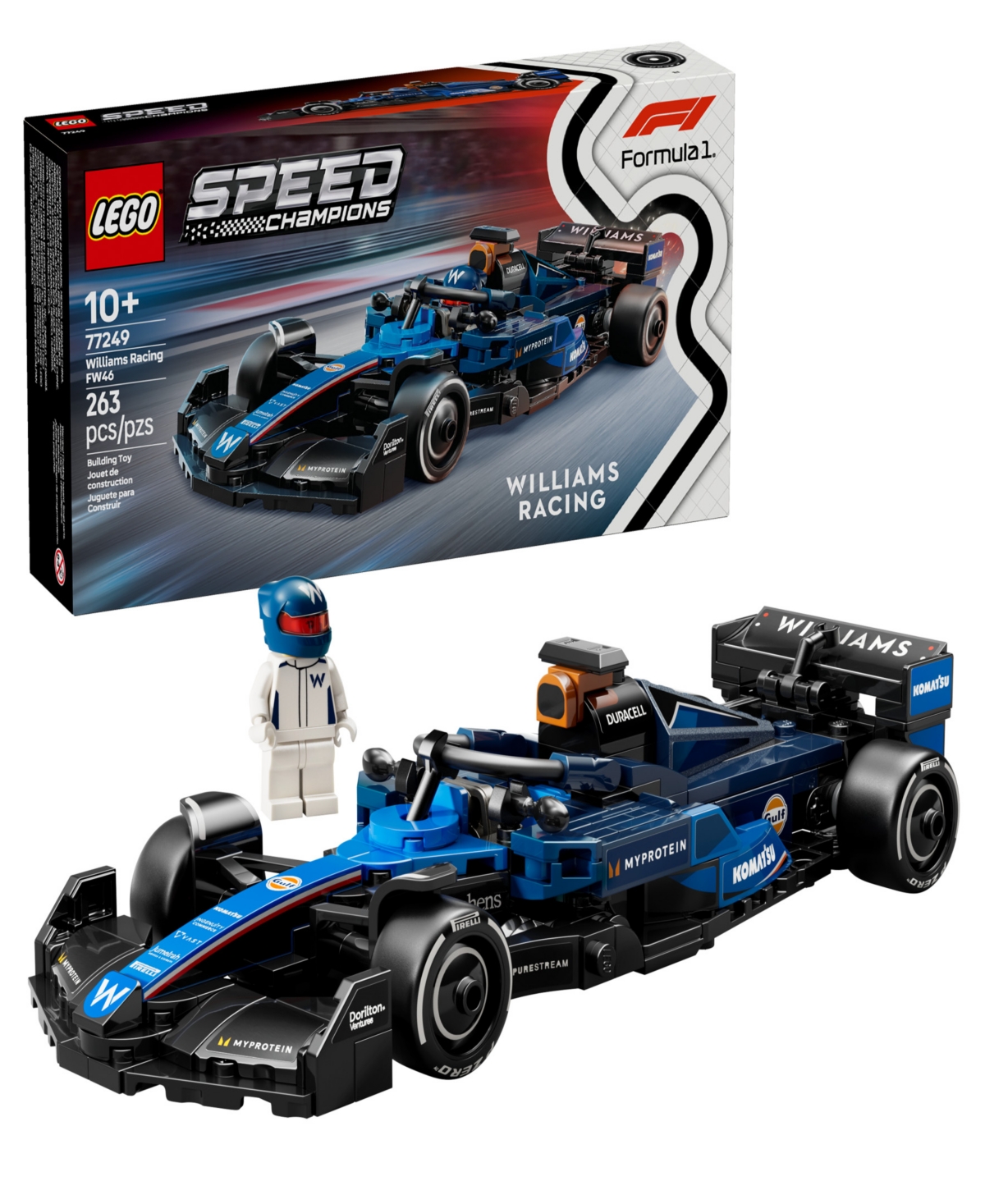 Click here for Lego Speed Champions Williams Racing FW46 F1 Race... prices