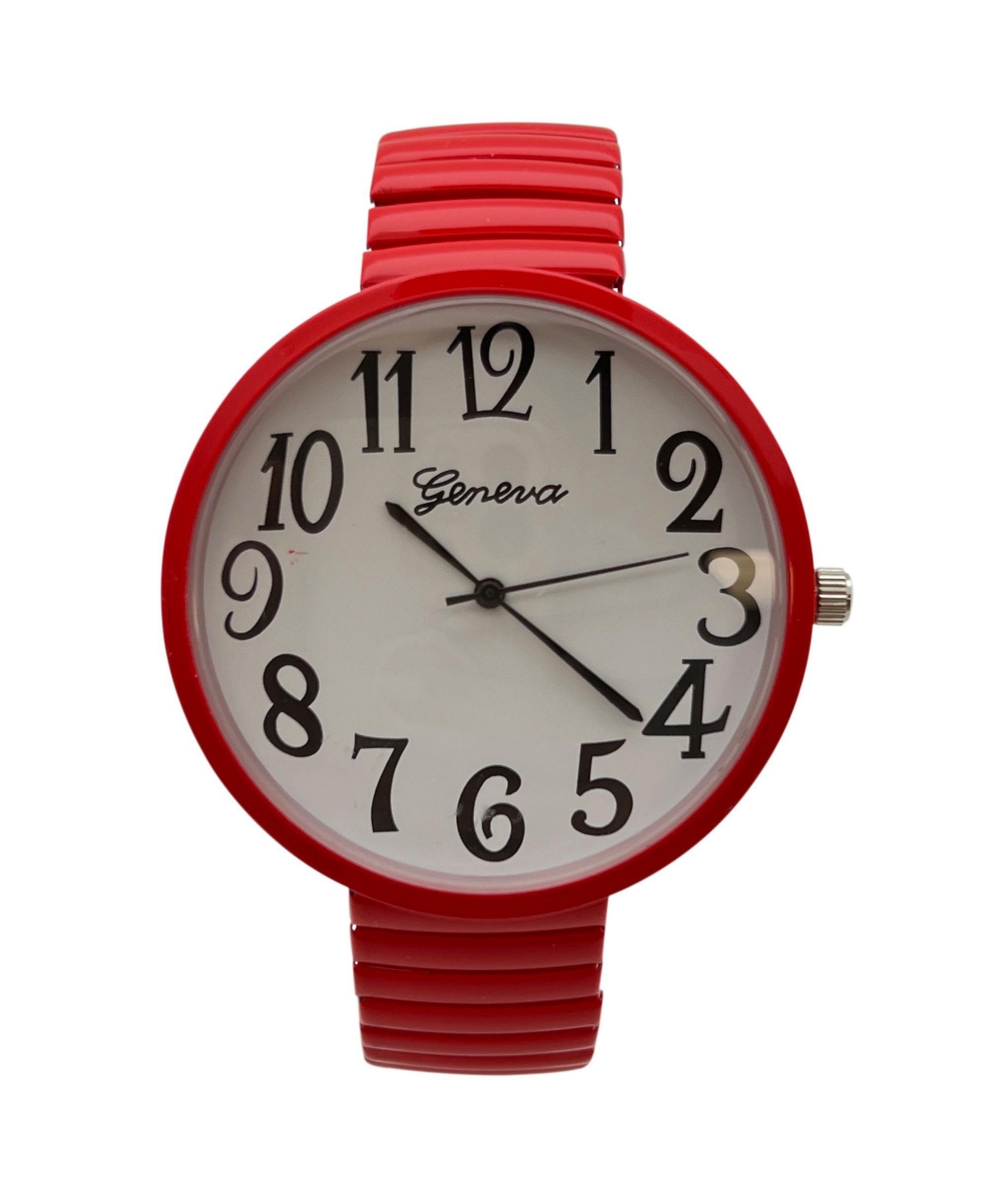 Womens Olivia Pratt(tm) Super Large Face Stretch Strap Watch - 20108