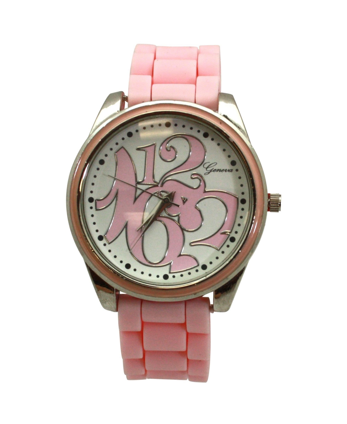 Click here for Olivia Pratt Light Pink Round Big Face with Colorf... prices