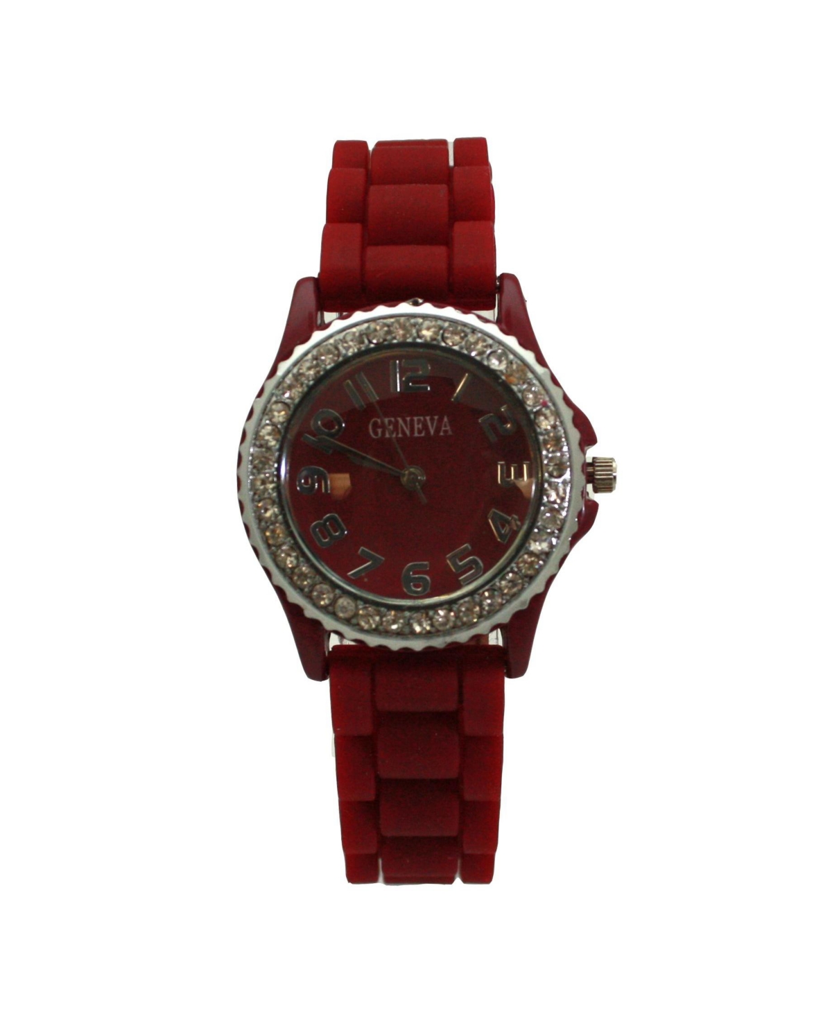 Click here for Olivia Pratt Burgundy Every Day Thin Band Silicone... prices