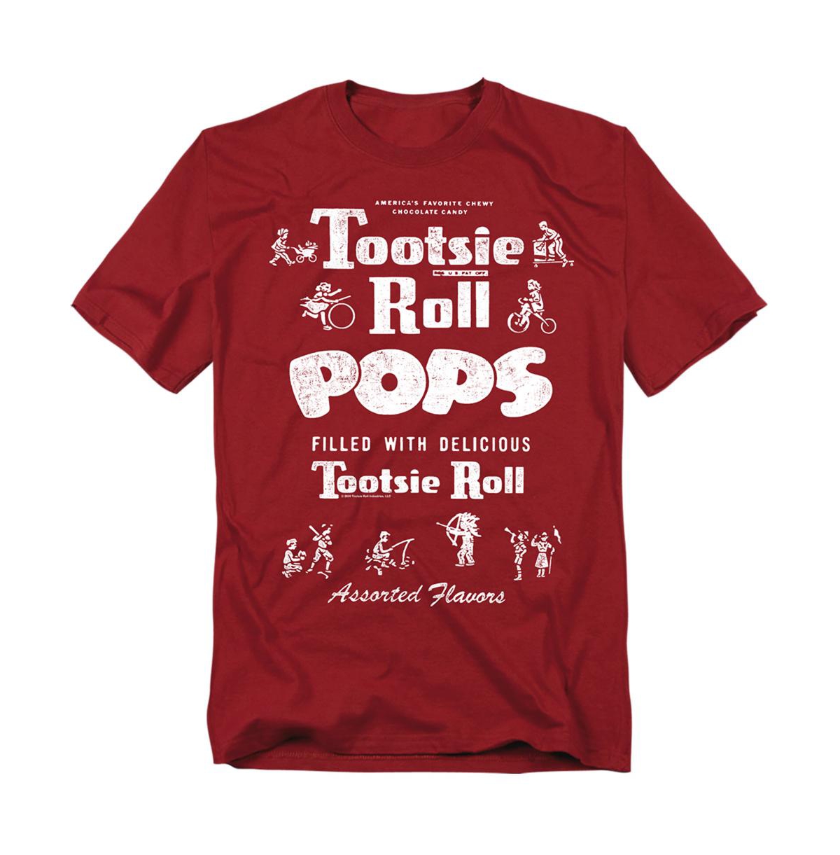 Click here for Logovision Mens Tootsie Roll Wrapper Icons T-Shirt... prices