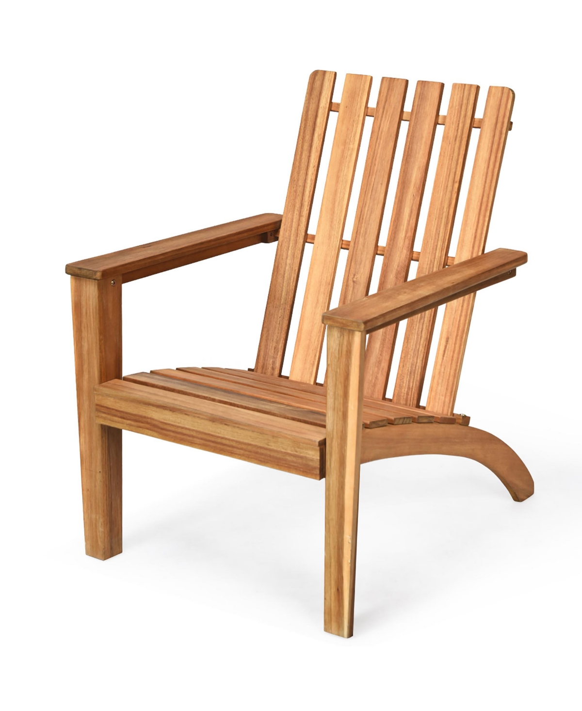 Click here for Patio Adirondack Chair Acacia Wood Lounge Armrest... prices