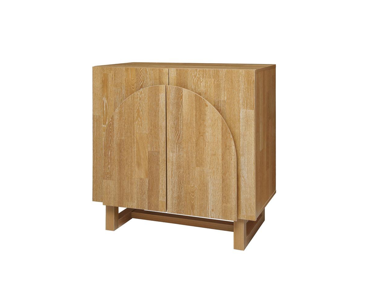 Click here for Casainc Storage Cabinet with 2 door - Walnut prices